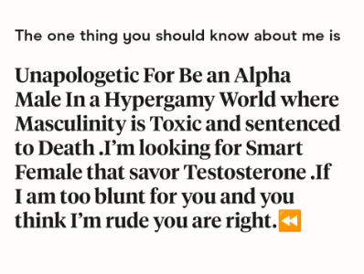 38 Horrifically Bad Dating Profiles