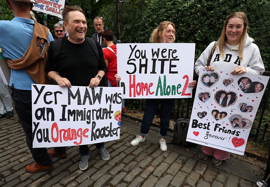 33 Brutal Scottish Protest Signs From Trump's Visit
