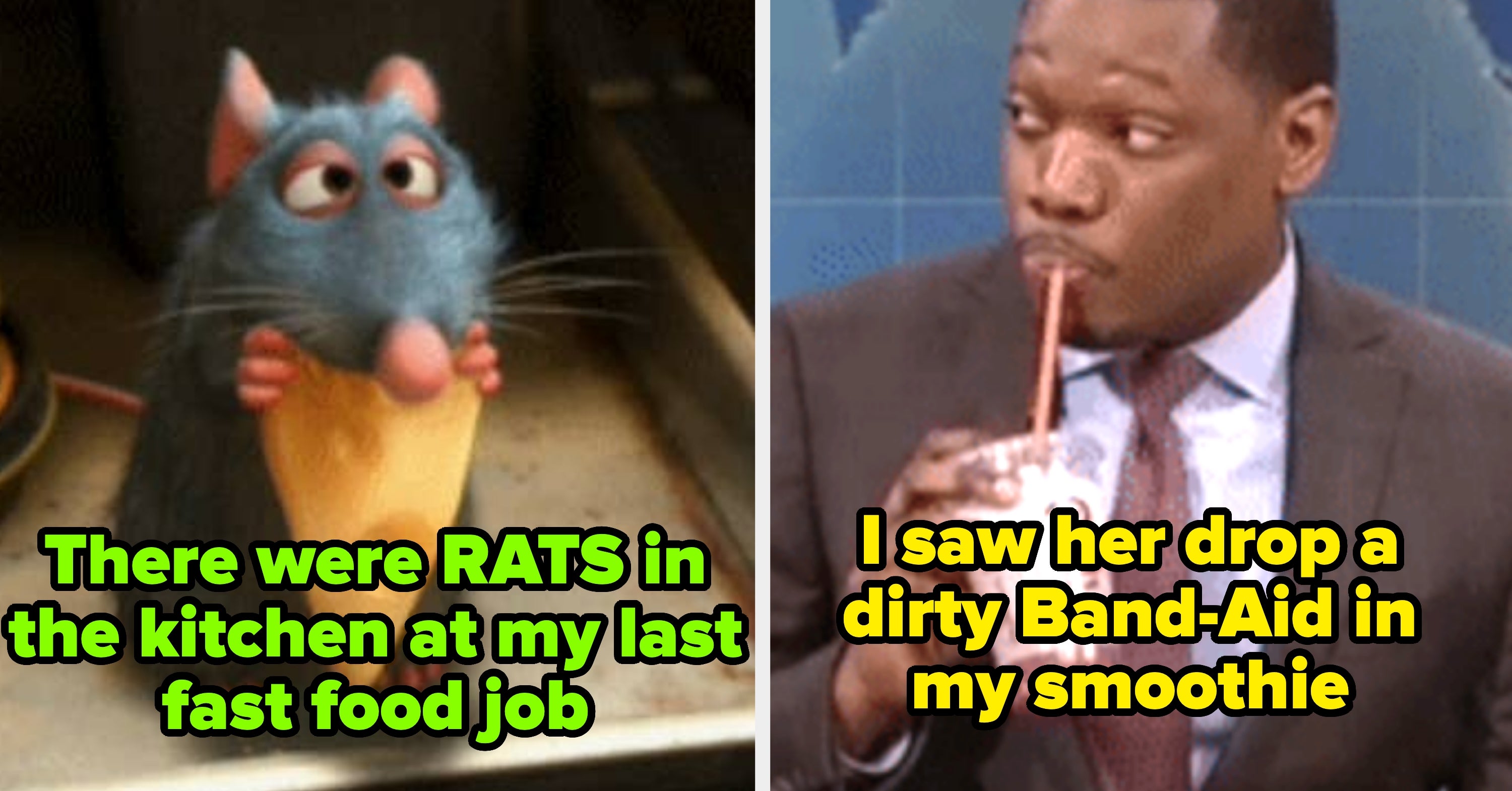 Tell Us Your Restaurant/Fast Food Horror Story