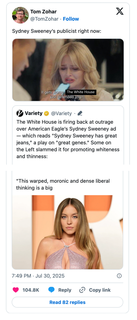 Best Political Tweets 8-1-2025