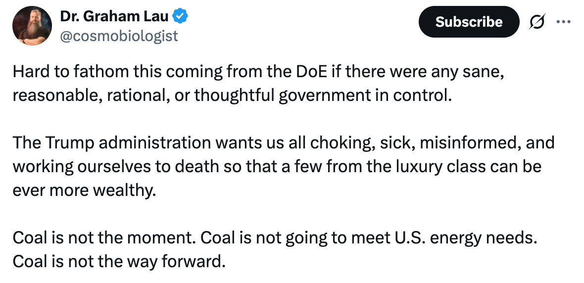 Energy Department Tweets She Is The Moment Coal Meme