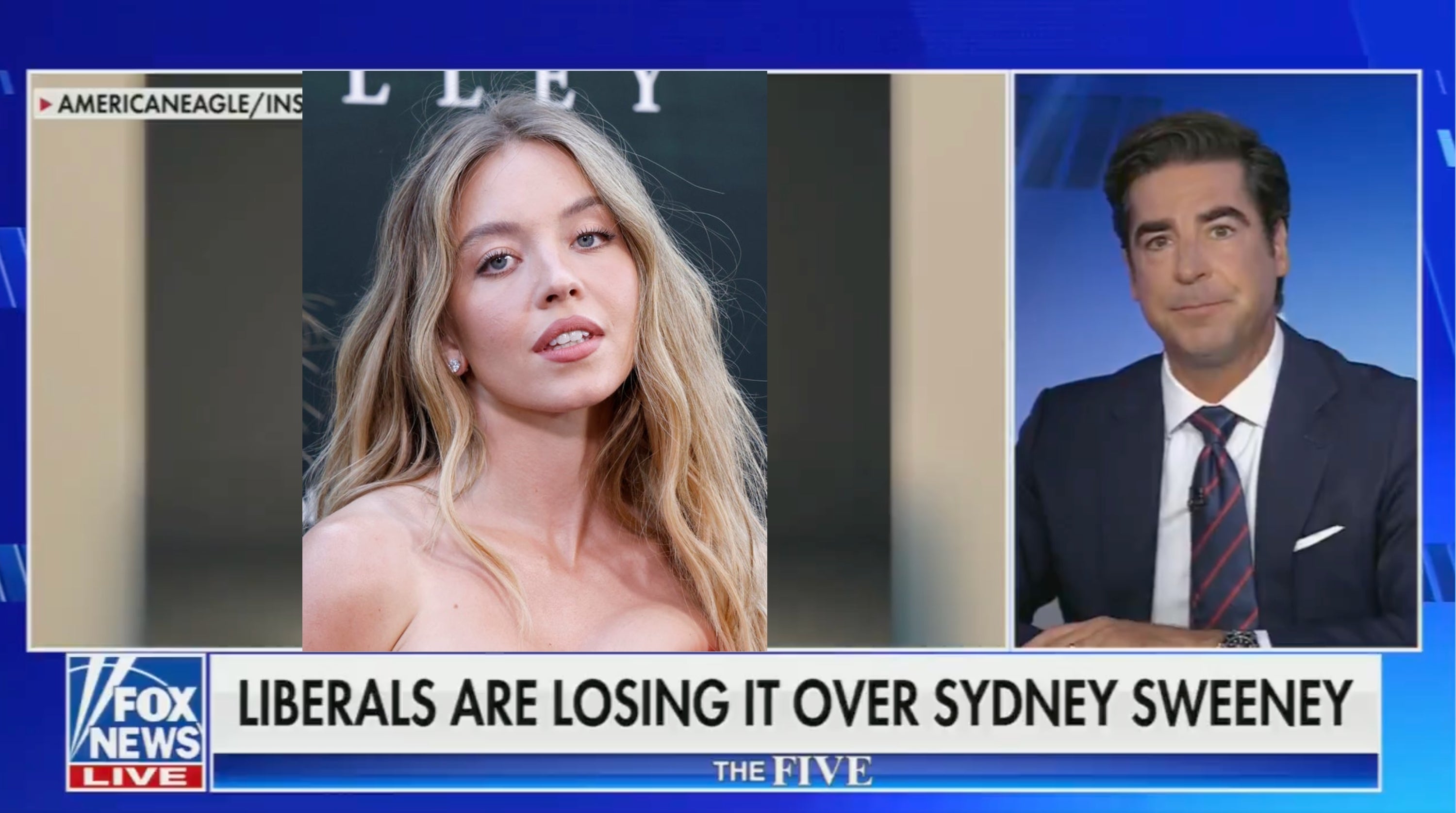 Fox Host's Bizarre Sydney Sweeney-Barron Trump Fantasy