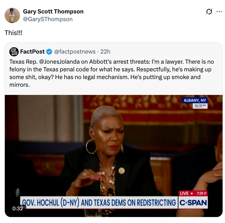 A Democratic Texas Representative Just Absolutely Destroyed Governor ...