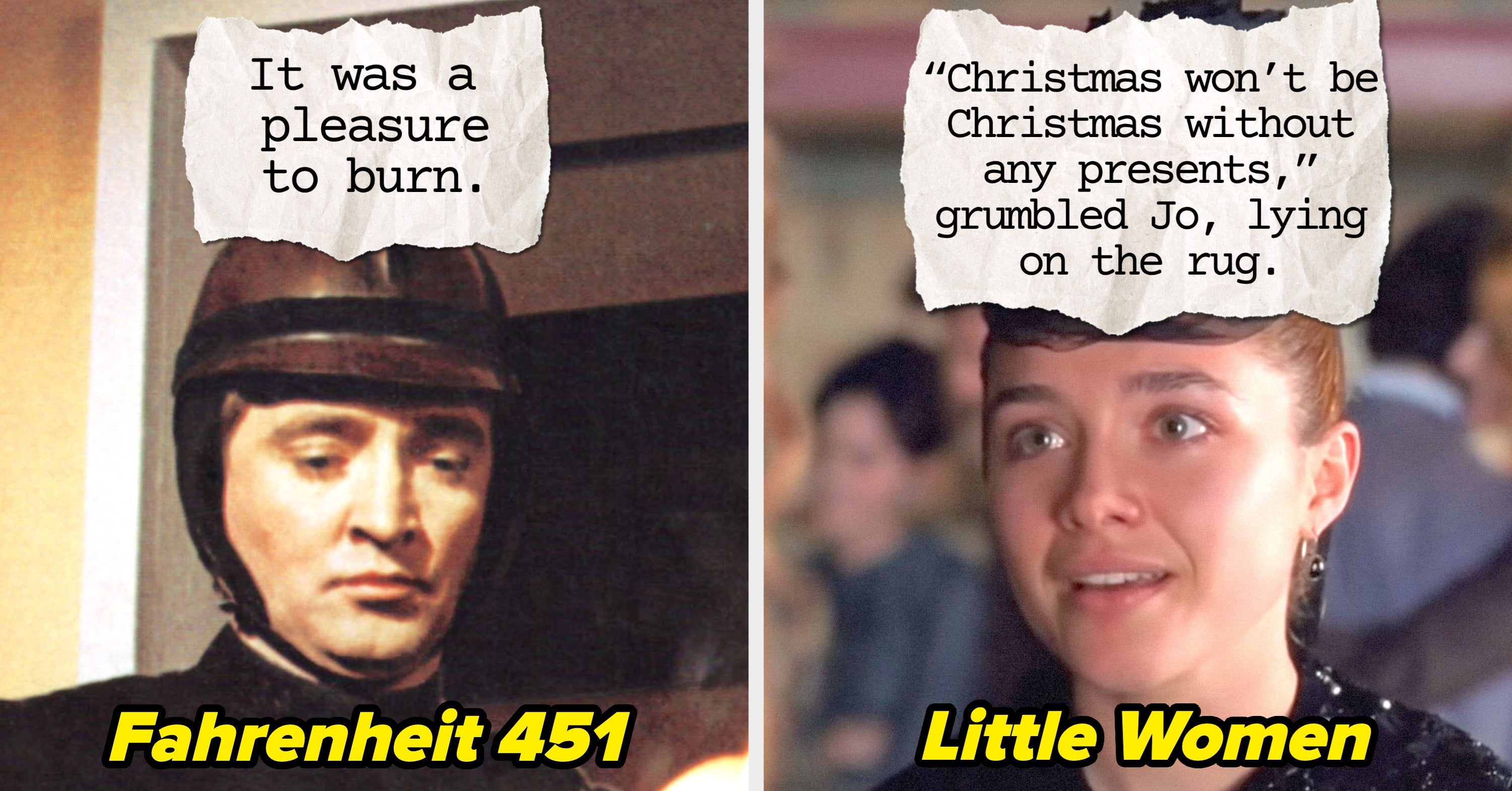 Classic Novels First Lines Trivia — BuzzFeed Quizzes