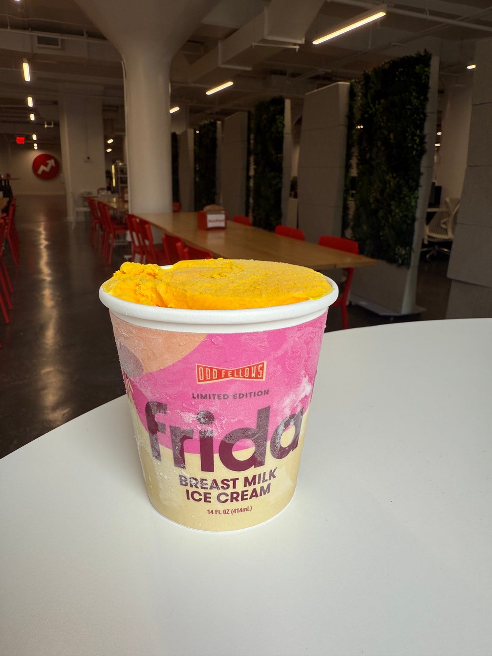 Breast Milk Ice Cream Taste Test: Frida-OddFellows Review