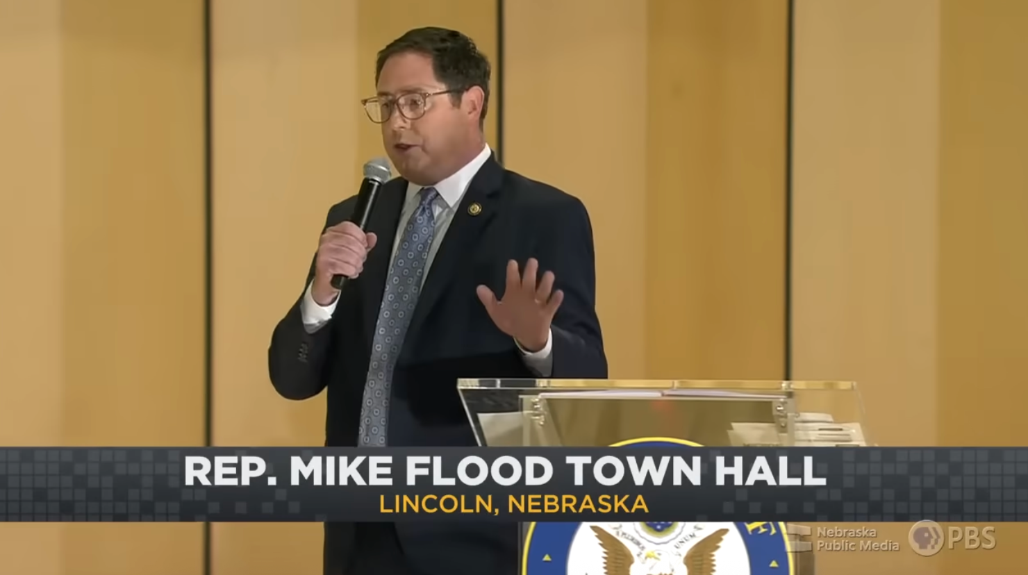GOP Rep Faces Angry Crowd at Town Hall Meeting