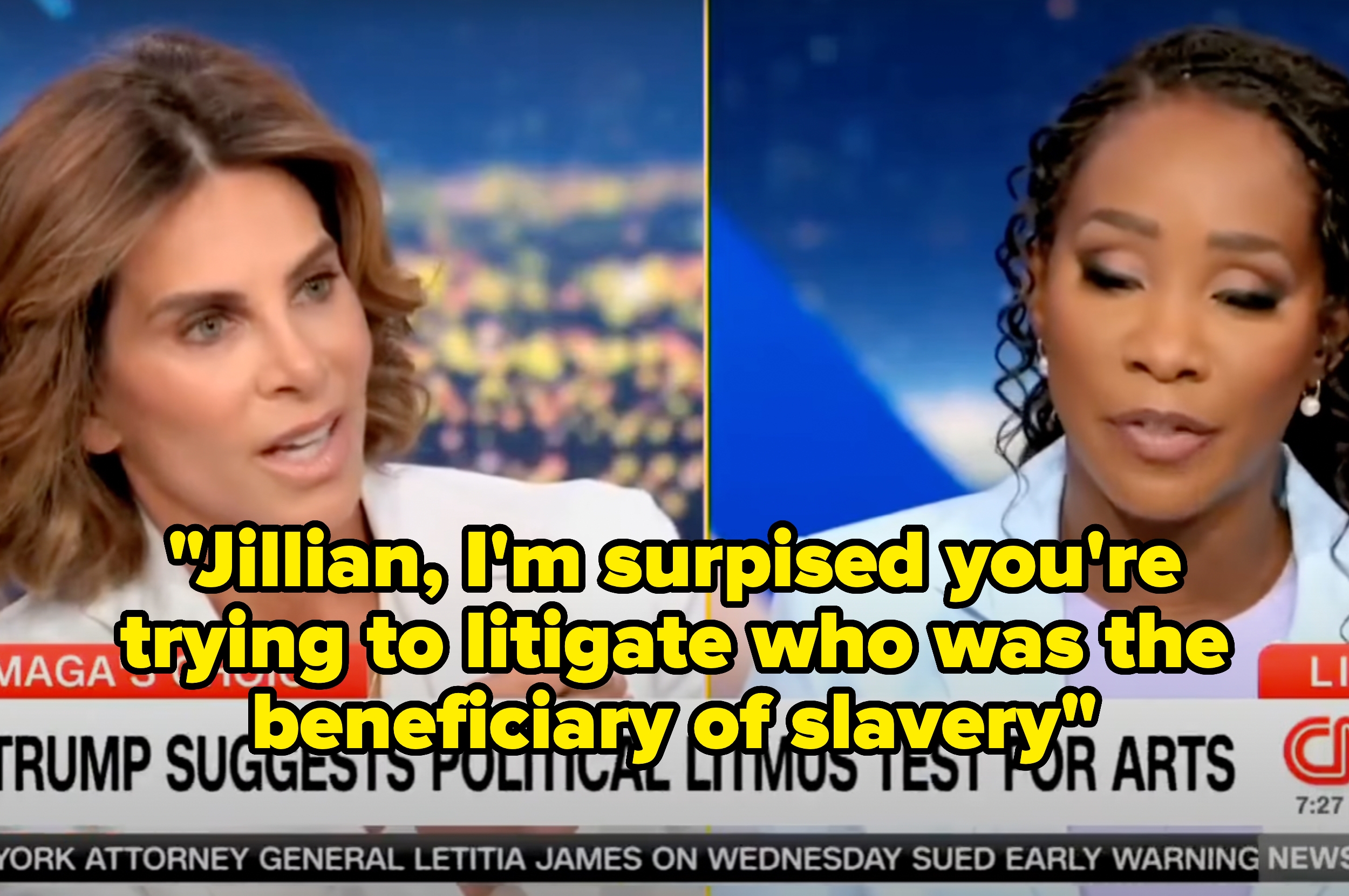 Jillian Michaels Has Meltdown During CNN Slavery Talk