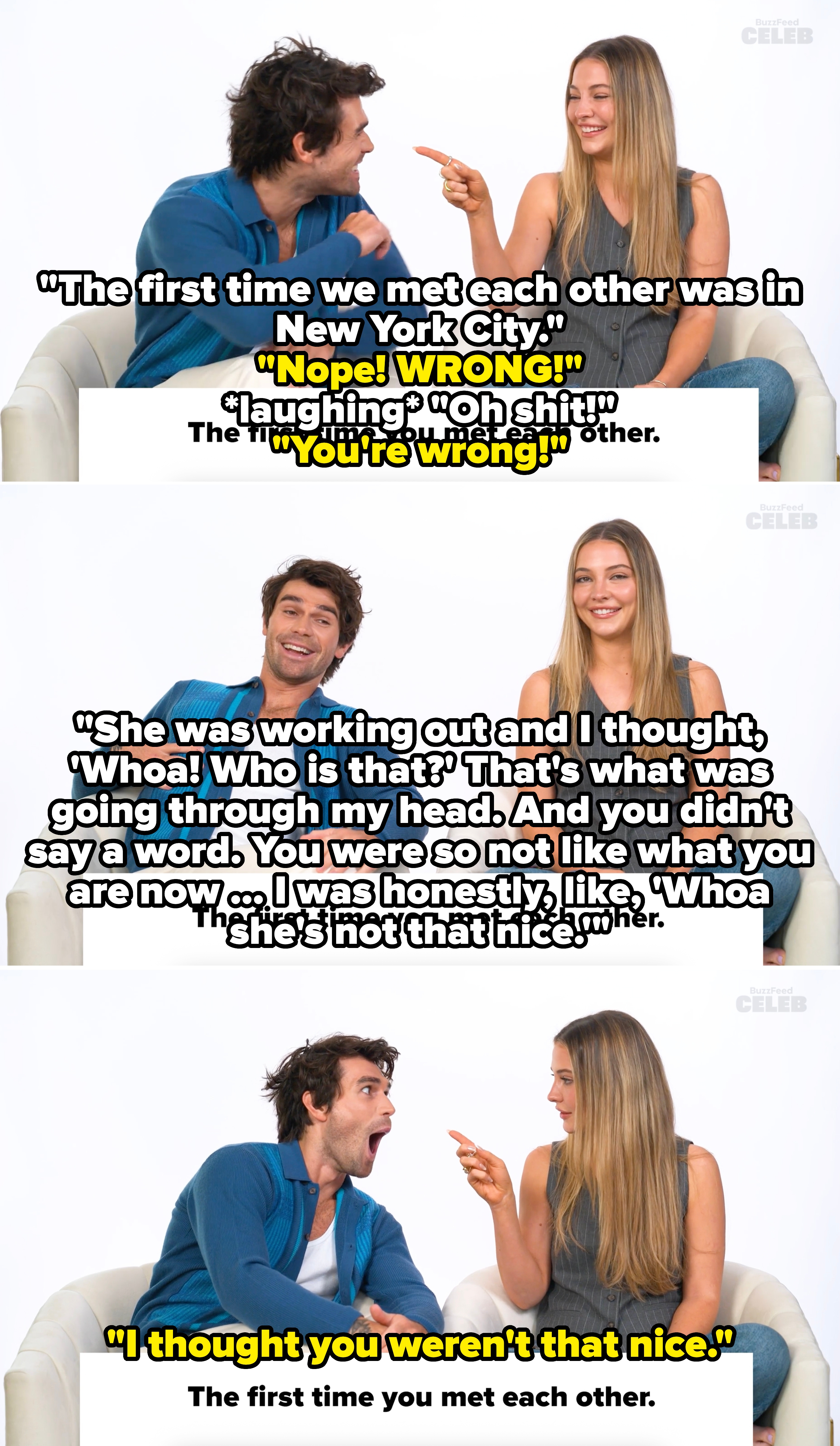 Madelyn Cline, KJ Apa 'Map That Leads To You' Interview