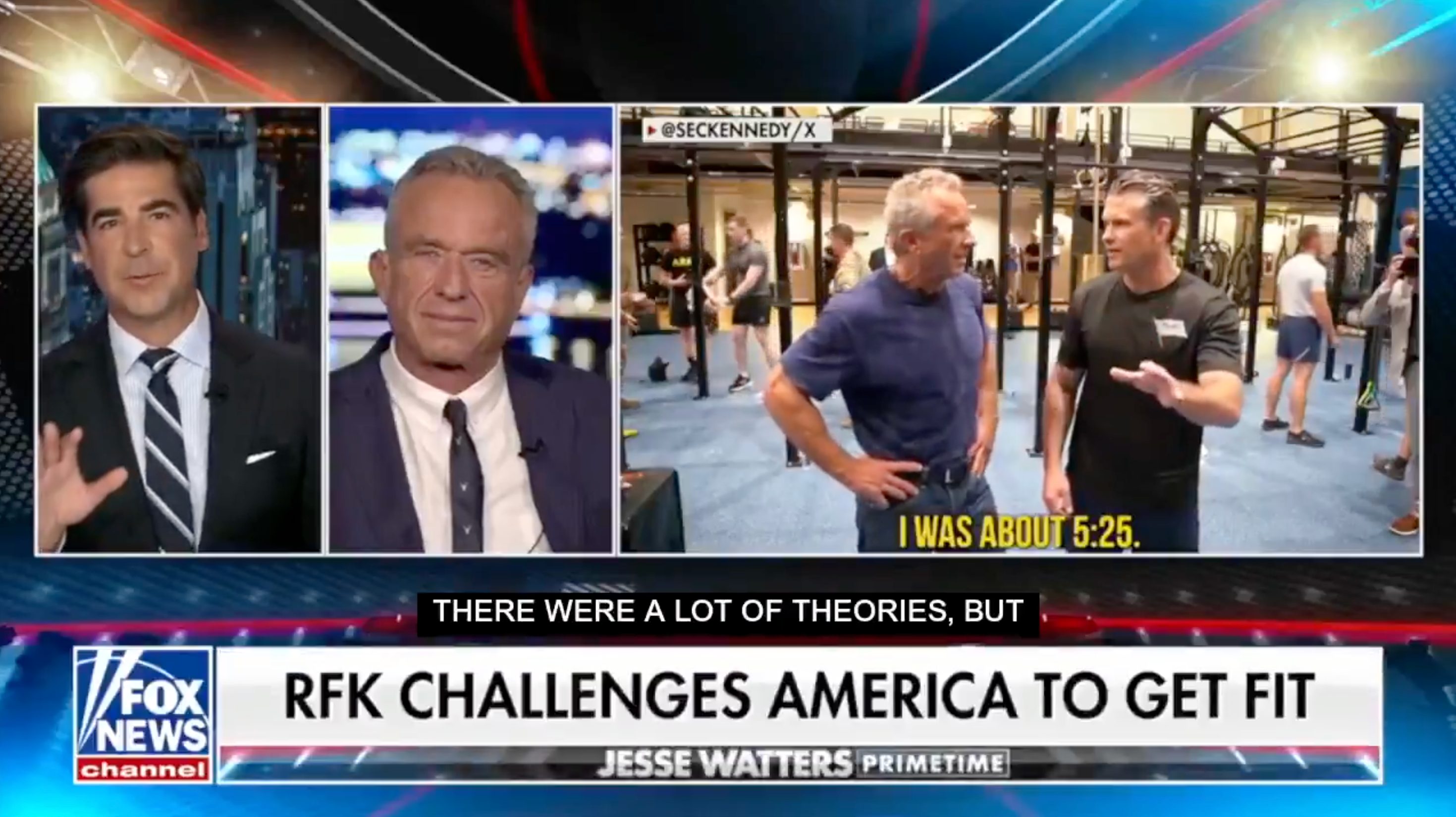 RFK Jr. Revealed Why He Wears Jeans To Work Out
