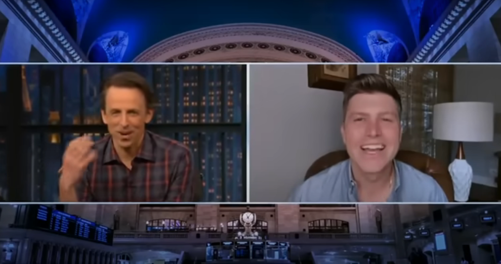 Andy Samberg's Feud With Seth Meyers's Dog Frisbee Explained