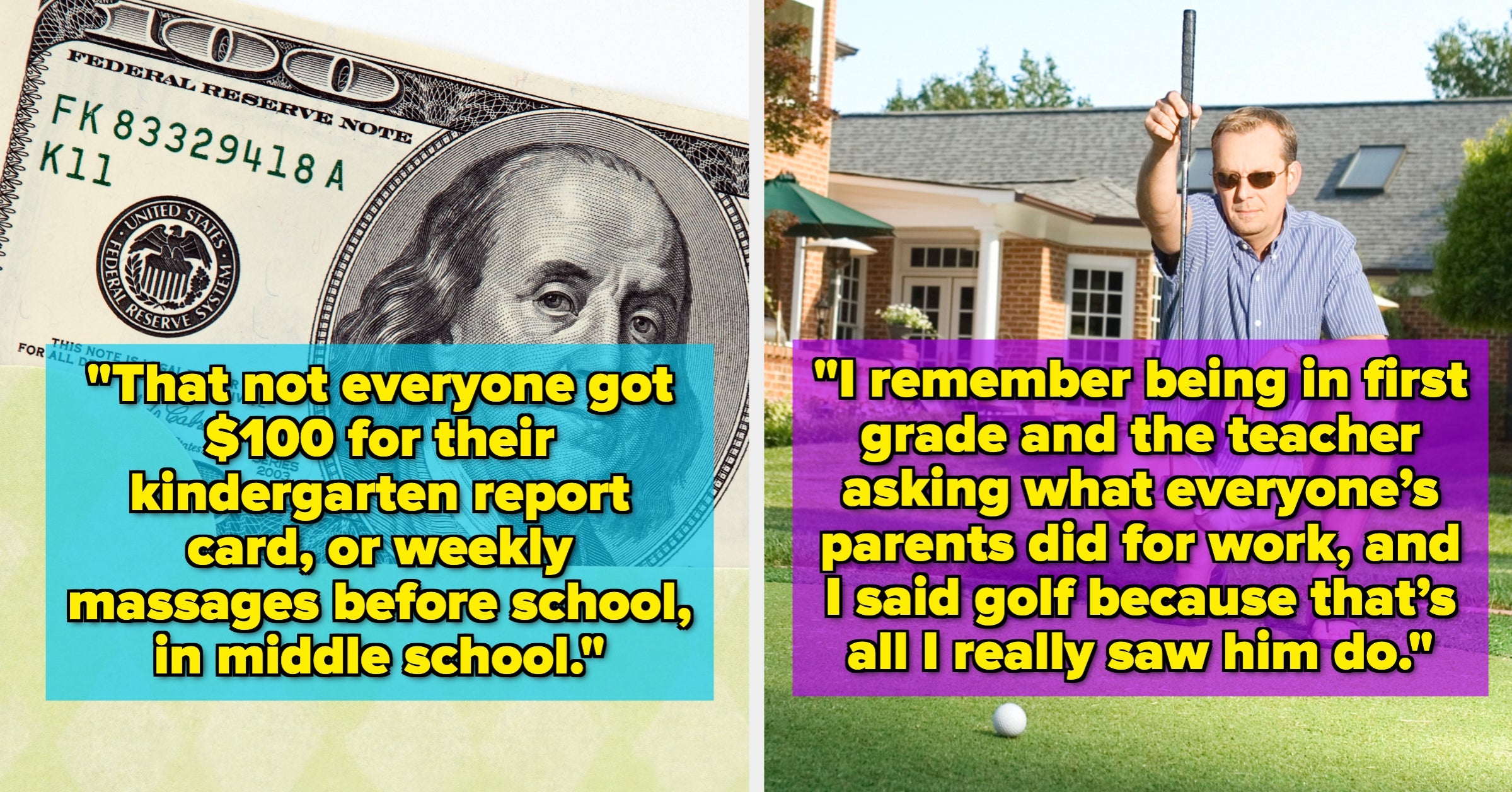 Wealthy People Share Their Privilege Awakening