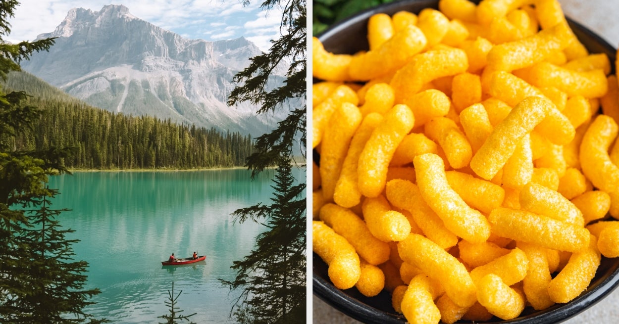 Pick Some Snacks And Get A Country To Visit