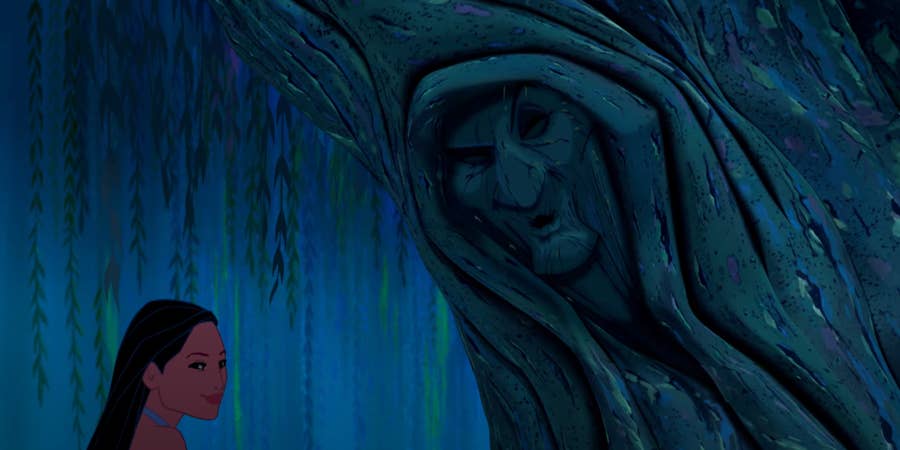 pocahontas face shape