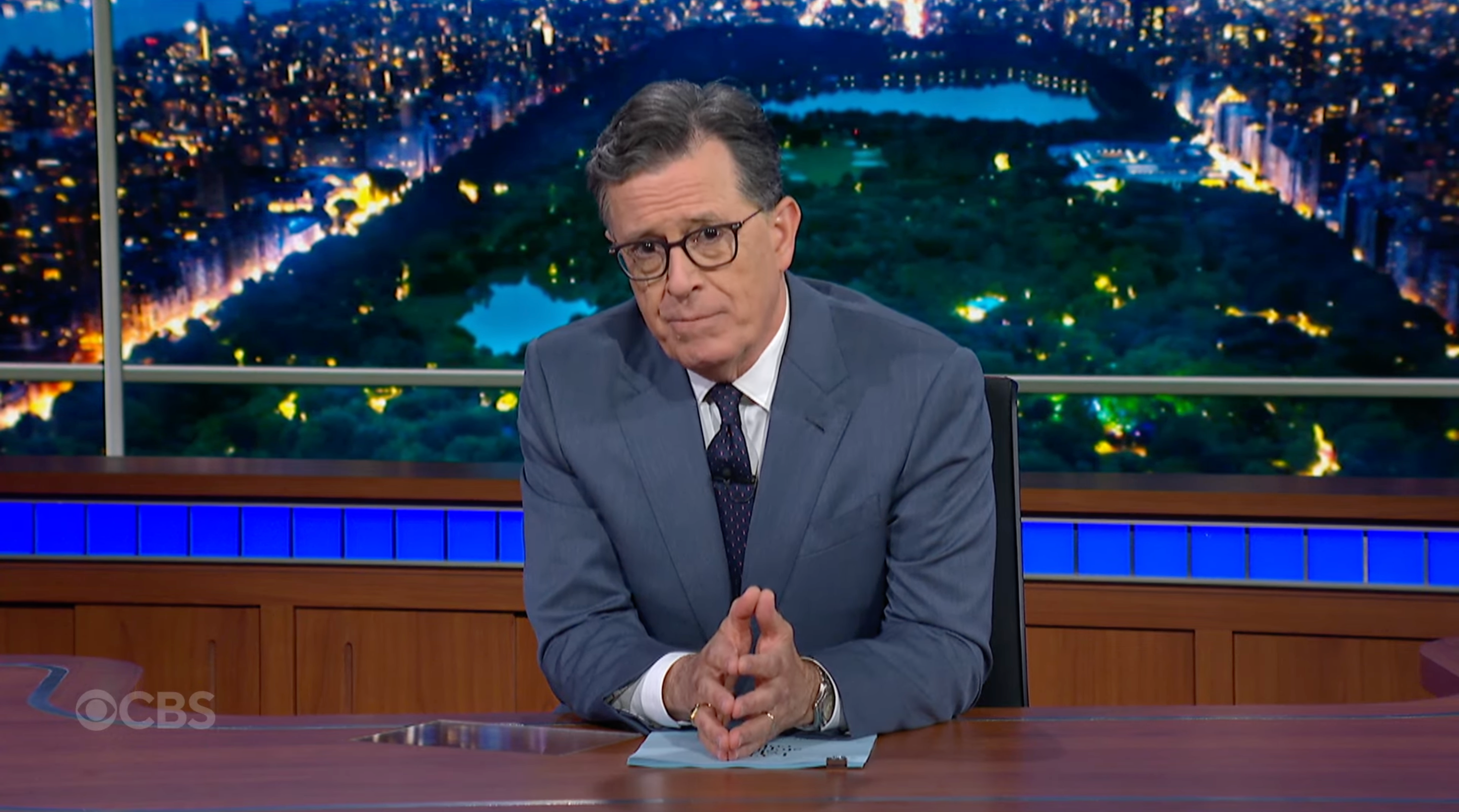 Stephen Colbert Breaks Late Night Format With Charlie Kirk Plea