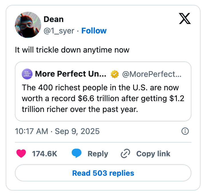 Best Political Tweets 9-12-2025
