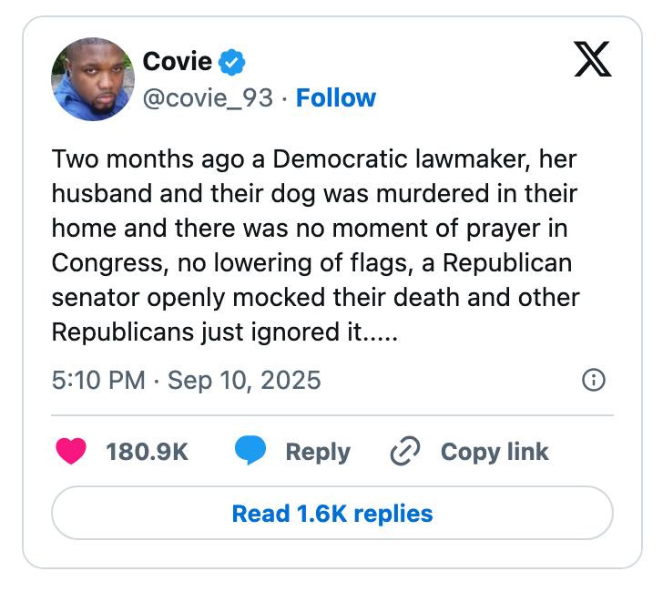 Best Political Tweets 9-12-2025