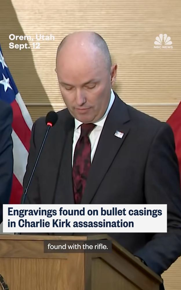 Charlie Kirk Bullet Casing Messages, Meanings Explained