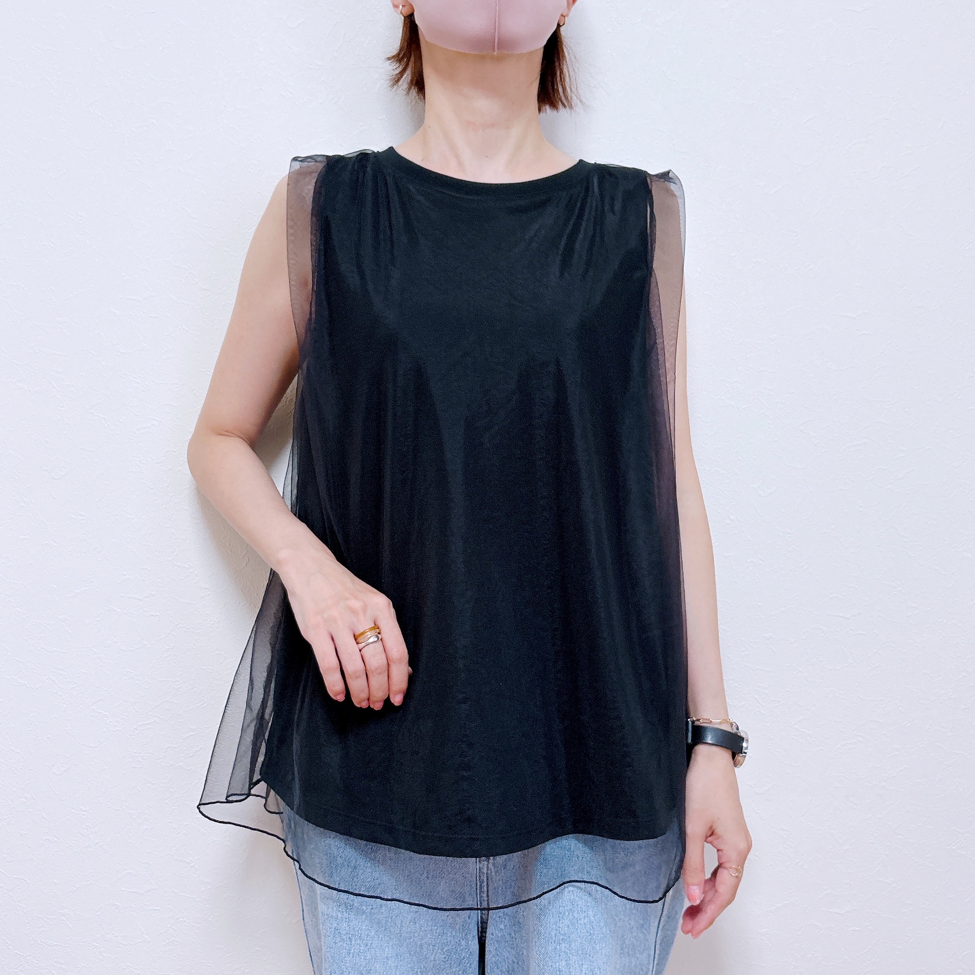 グローバルワークの「3490円→2652円トップス」着てみてビックリ！着回しやすくて、今の季節にちょうどいい！《着用レビュー》【画像・動画】