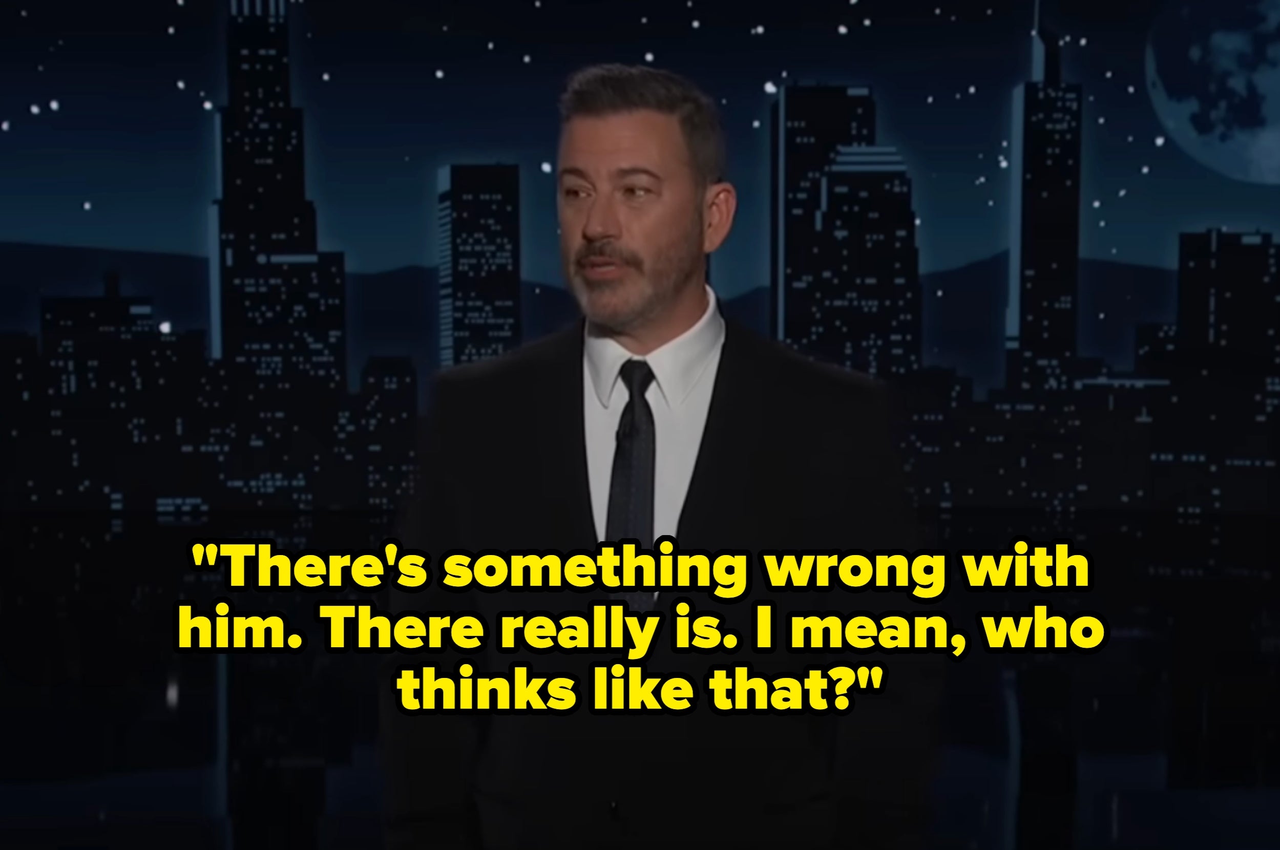 Jimmy Kimmel On Trump's Reaction To Charlie Kirk's Death