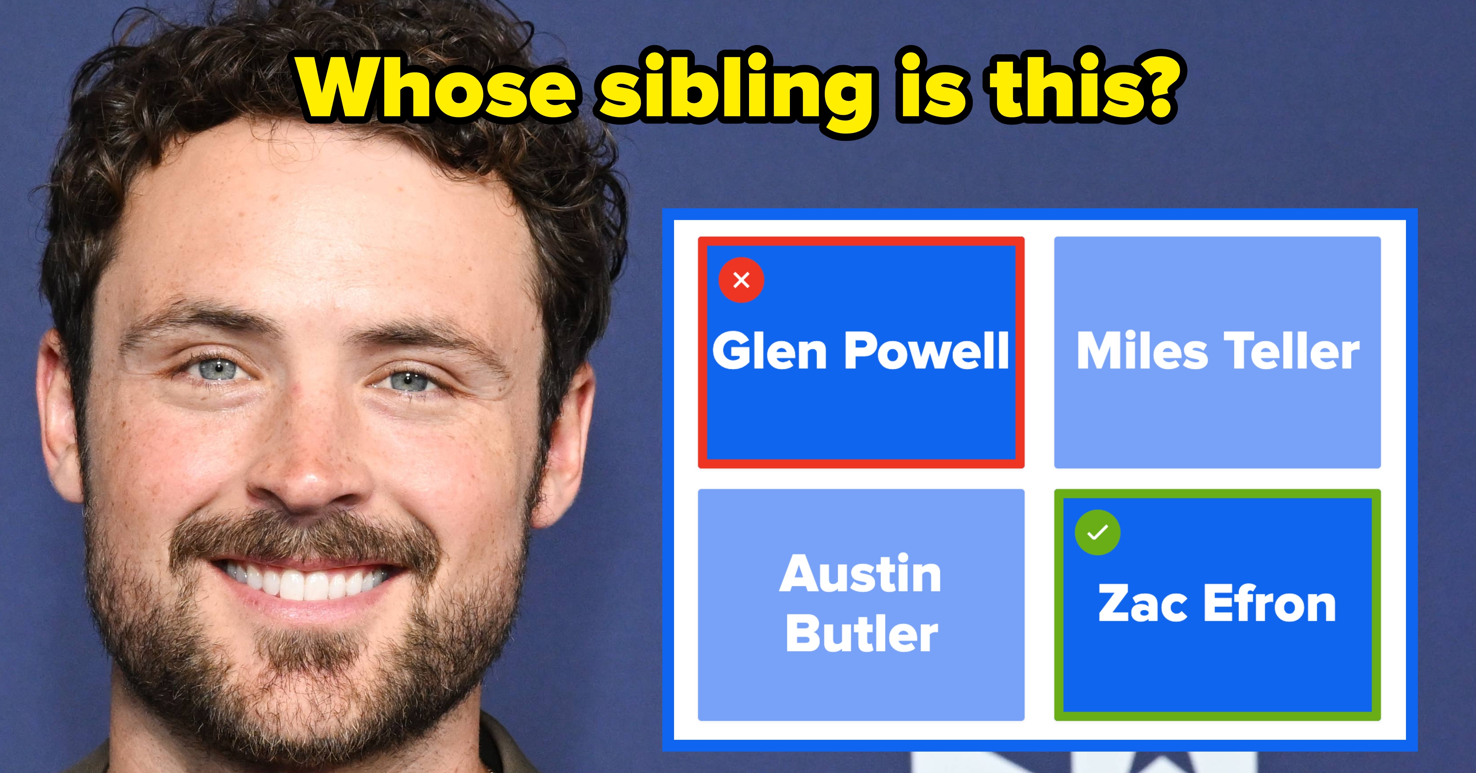Guess The Celebrity Sibling Quiz — BuzzFeed Quizzes
