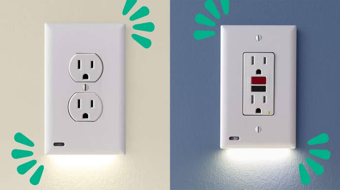 These Nightlights Free Up Outlet Space