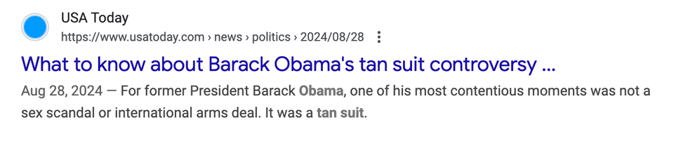 Obama's Latest Comments About His Infamous Tan Suit Are Very Funny
