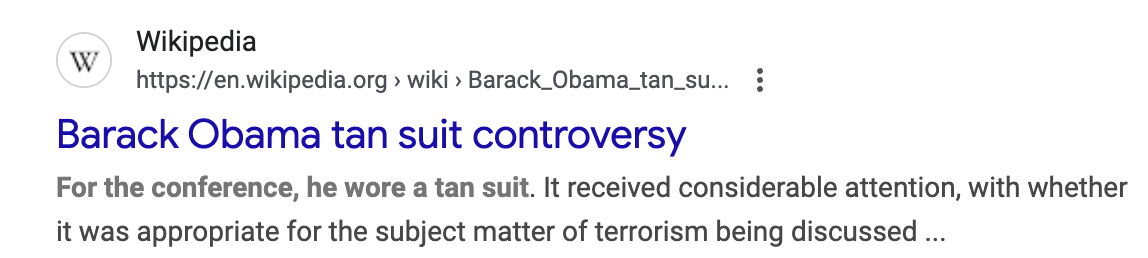 Obama's Latest Comments About His Infamous Tan Suit Are Very Funny