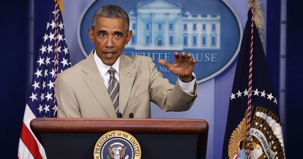Obama's Latest Comments About His Infamous Tan Suit Are Very Funny