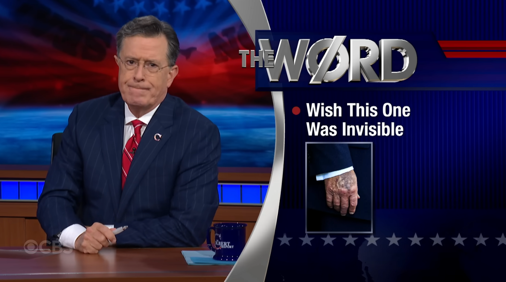 Colbert's Alter Ego Returns For Kimmel Controversy