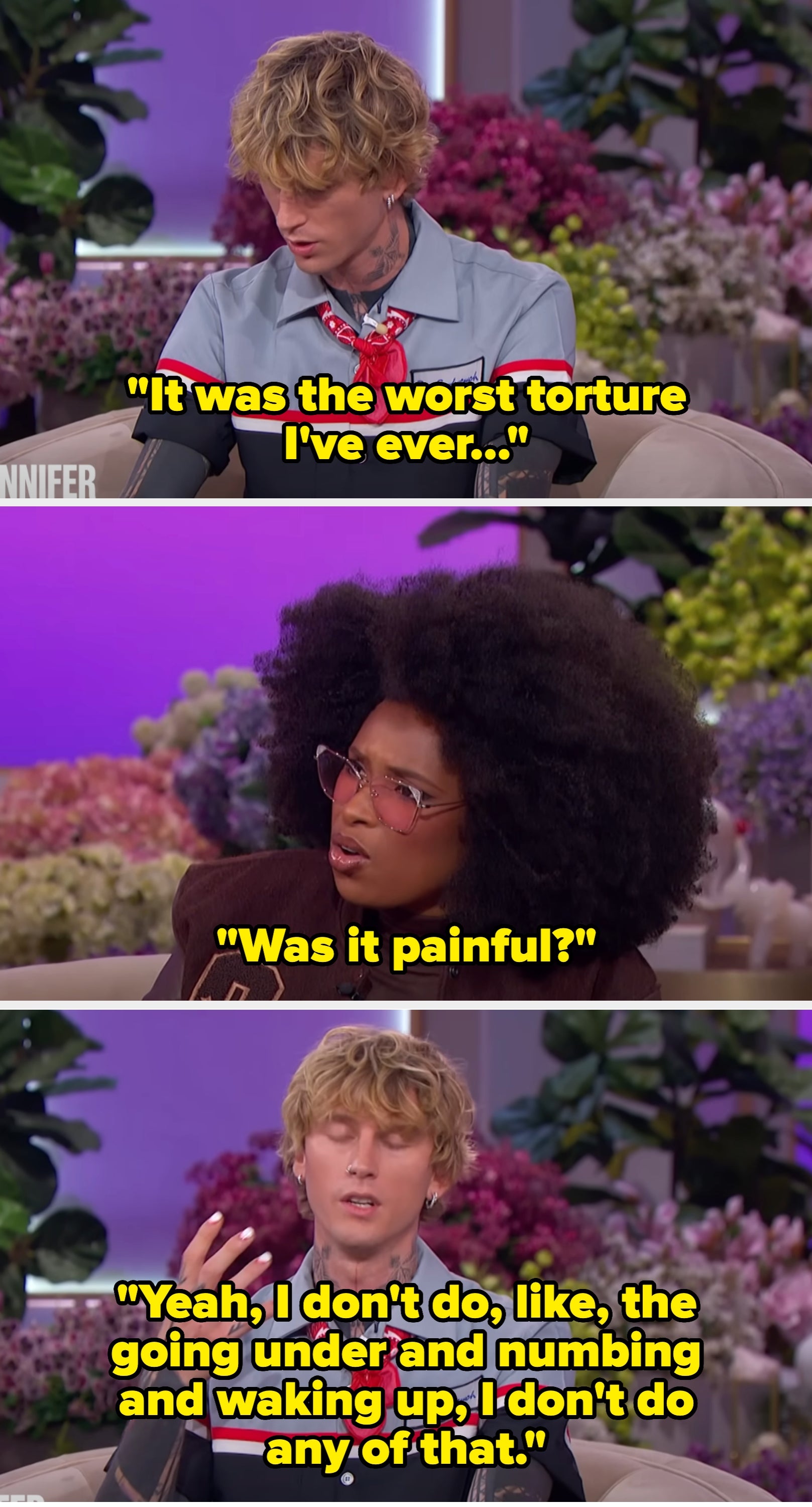 Why Machine Gun Kelly Got The Extreme Blackout Tattoo