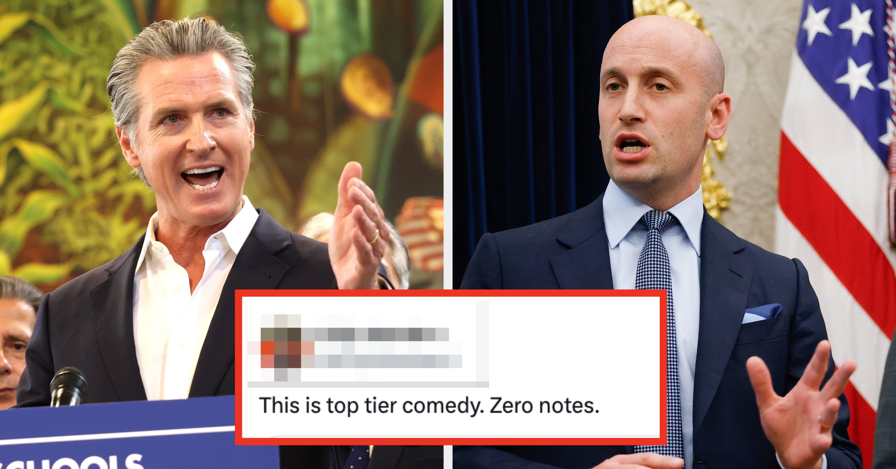 Gavin Newsom Just Gave Stephen Miller A Nickname That Has The Internet ...