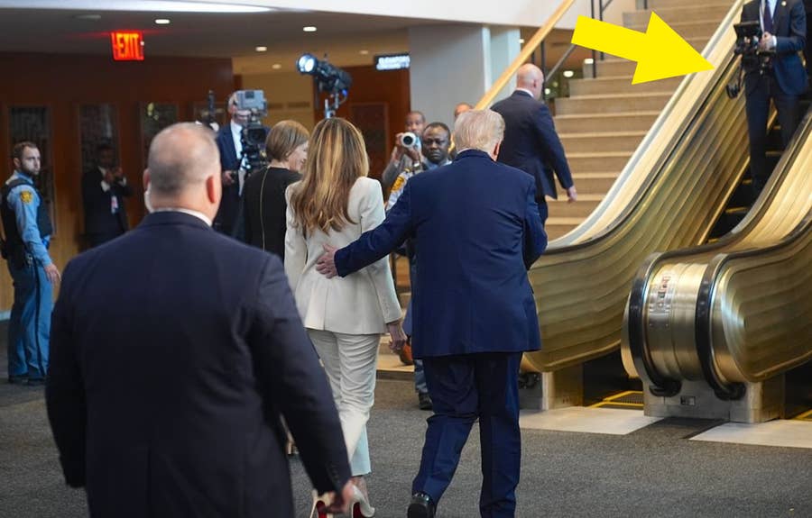 broken escalator joke