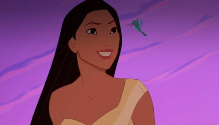 pocahontas face shape