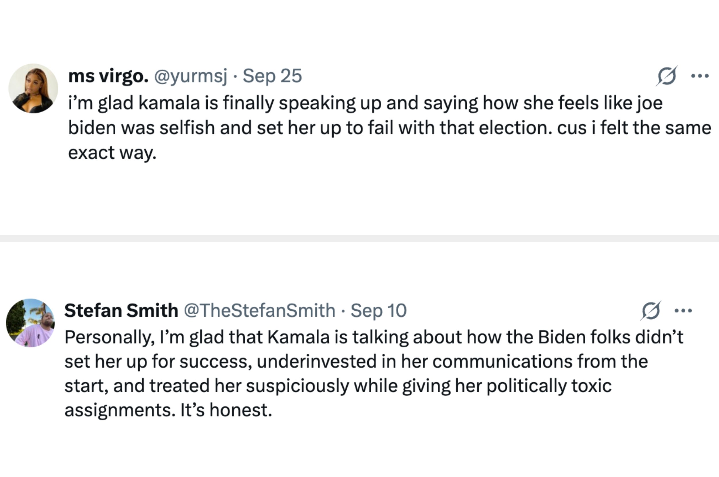 People Can't Believe Who Kamala Harris Called Out In Her New Tell-All ...