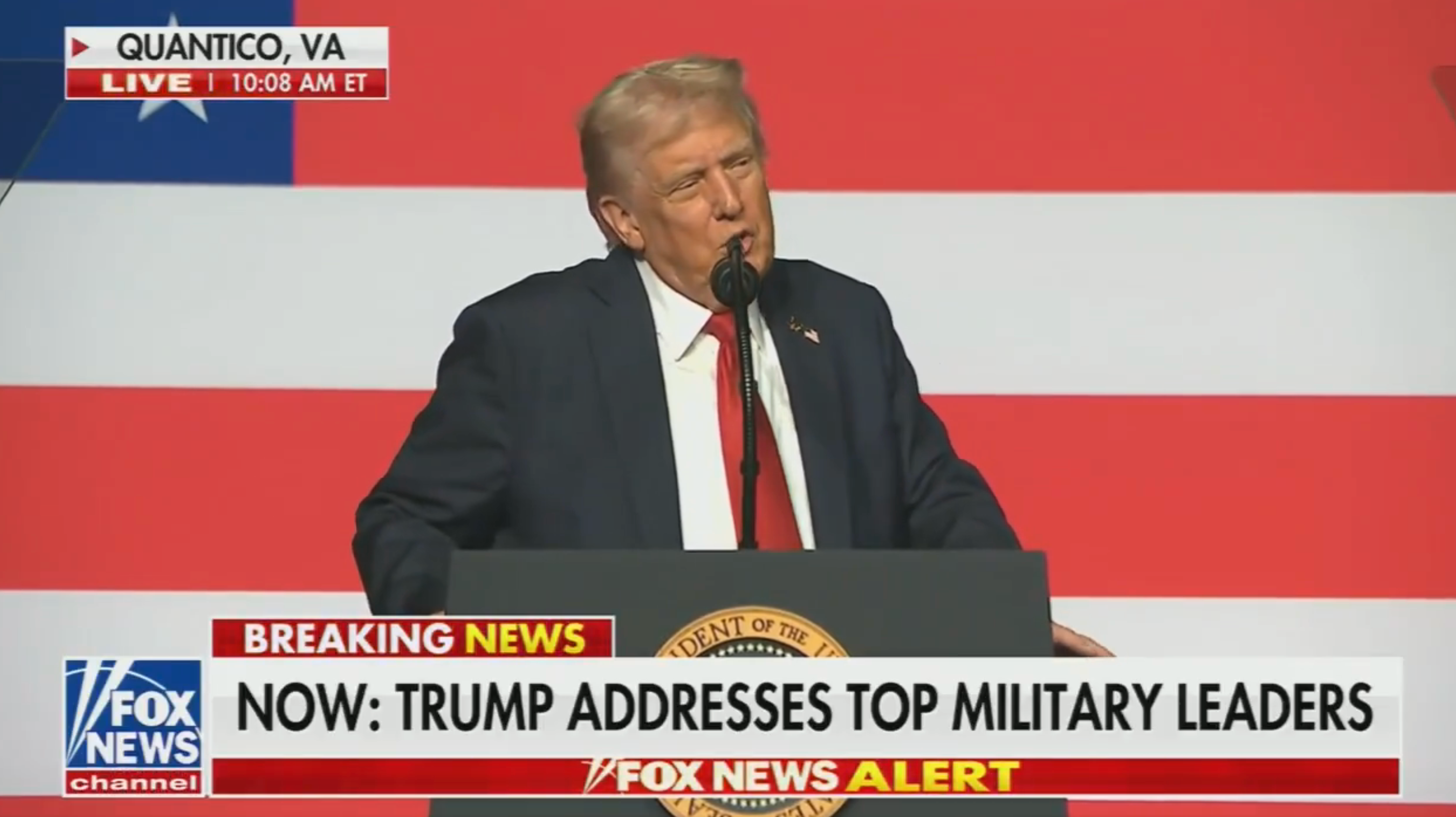 Donald Trump's Terrifying Message To Military Generals Is Going Viral