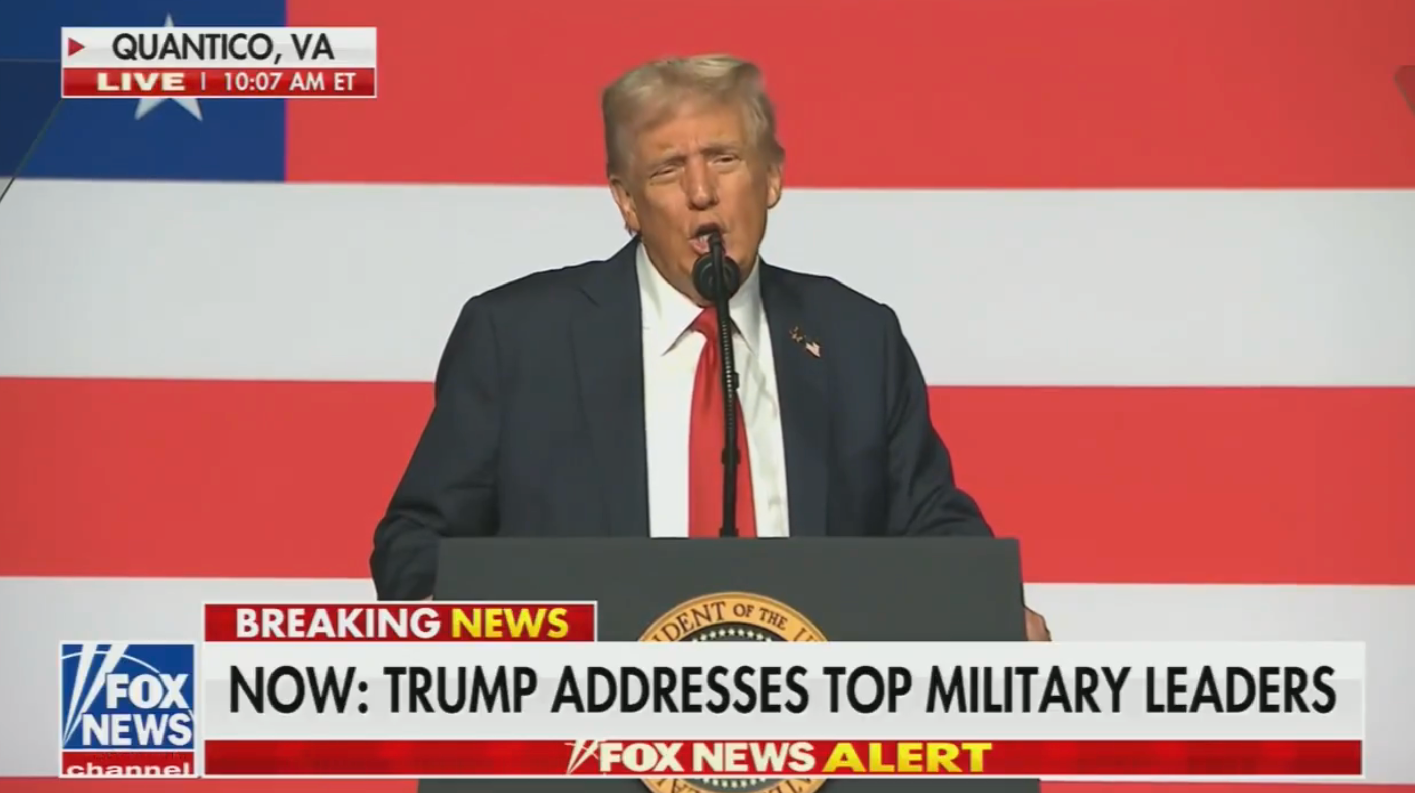 Donald Trump's Terrifying Message To Military Generals Is Going Viral
