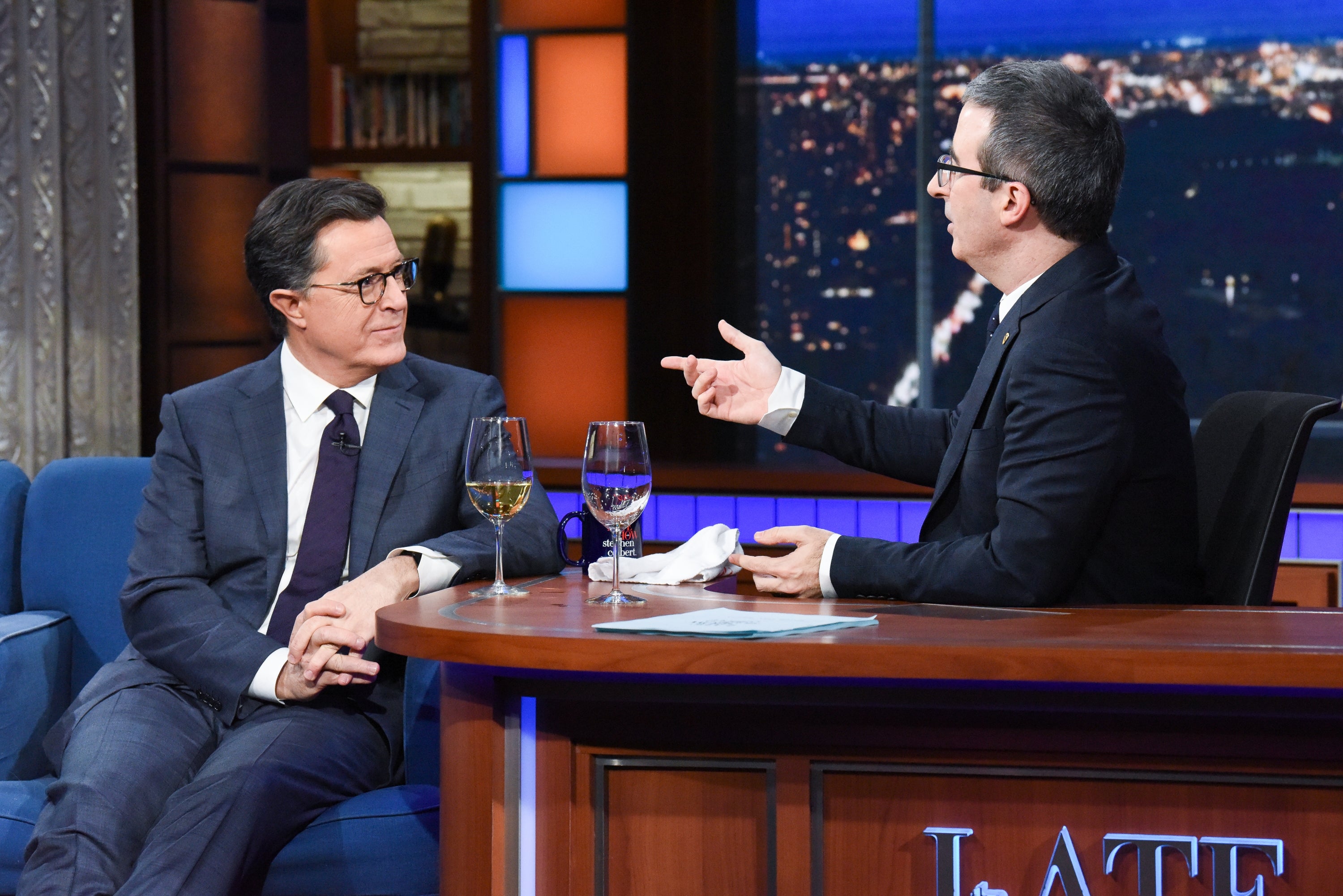 Stephen Colbert Talks About His Wife In Viral Clip