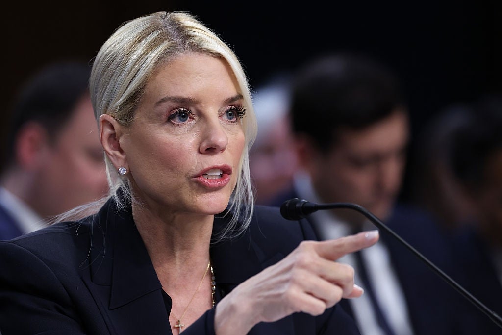 Pam Bondi Melts Down Over Simple Questions About Trump
