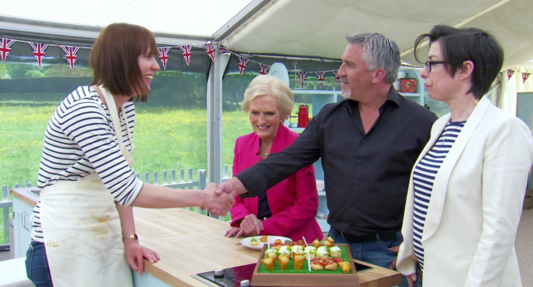 Every Paul Hollywood Handshake In 'Bake Off' History