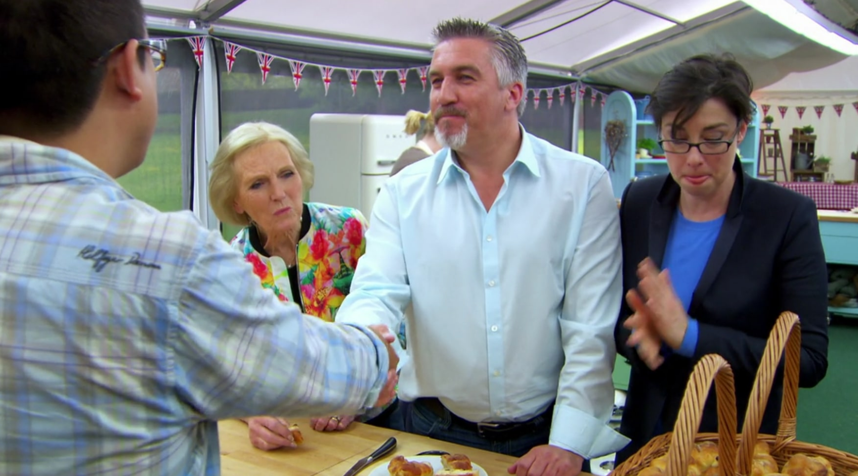 Every Paul Hollywood Handshake In 'Bake Off' History