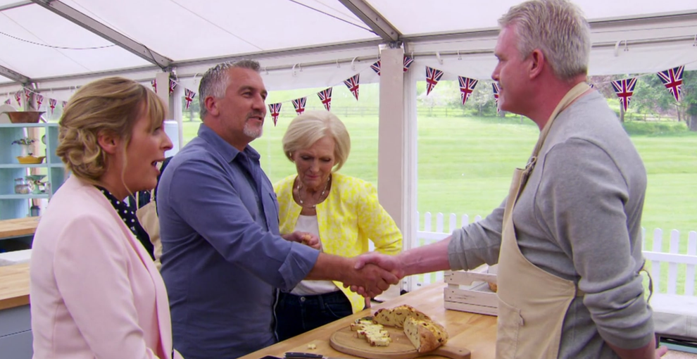 Every Paul Hollywood Handshake In 'Bake Off' History