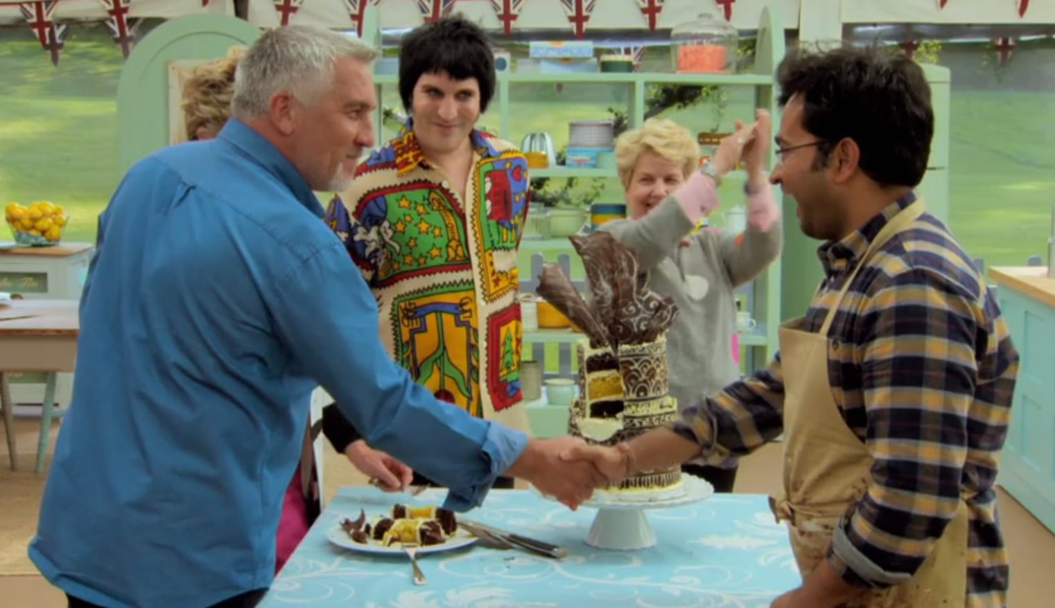 Every Paul Hollywood Handshake In 'Bake Off' History
