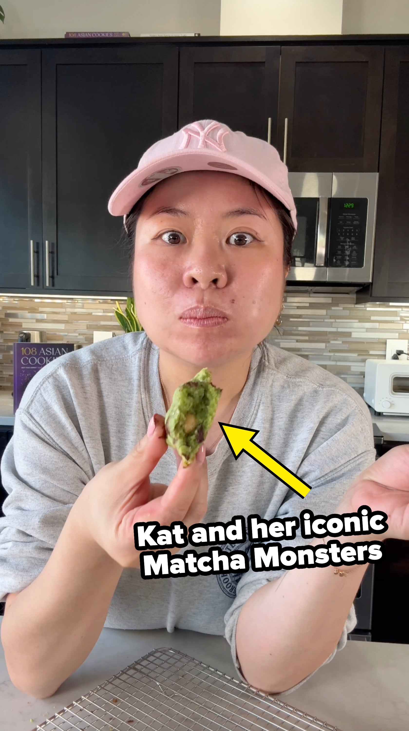 How To Make Matcha Macadamia Monster Cookies At Home