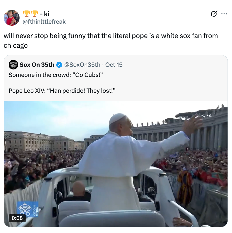 This Clip Of The Pope Being Extremely American Is Going Viral