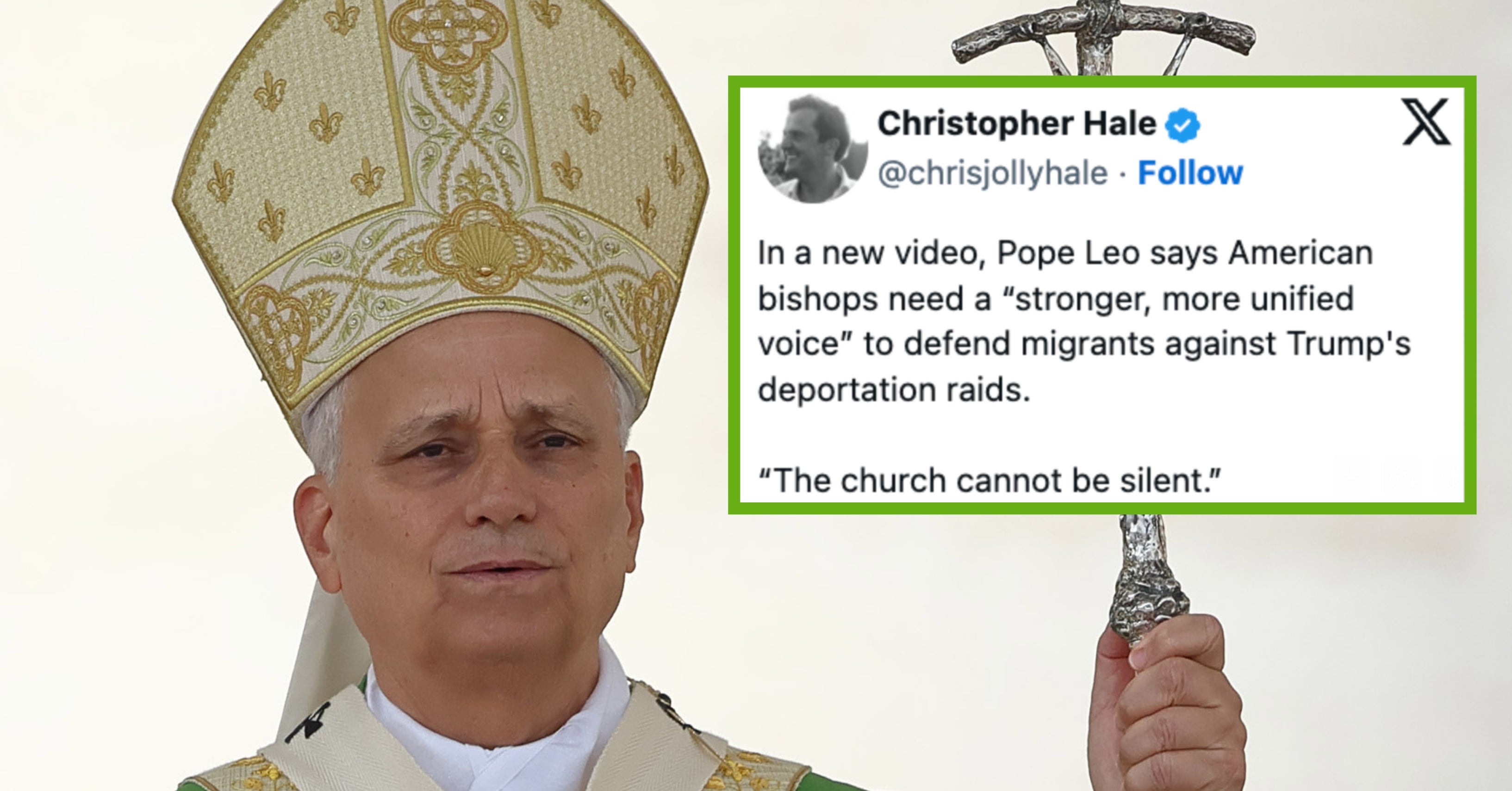 Here's What The Pope Just Said About ICE Raids