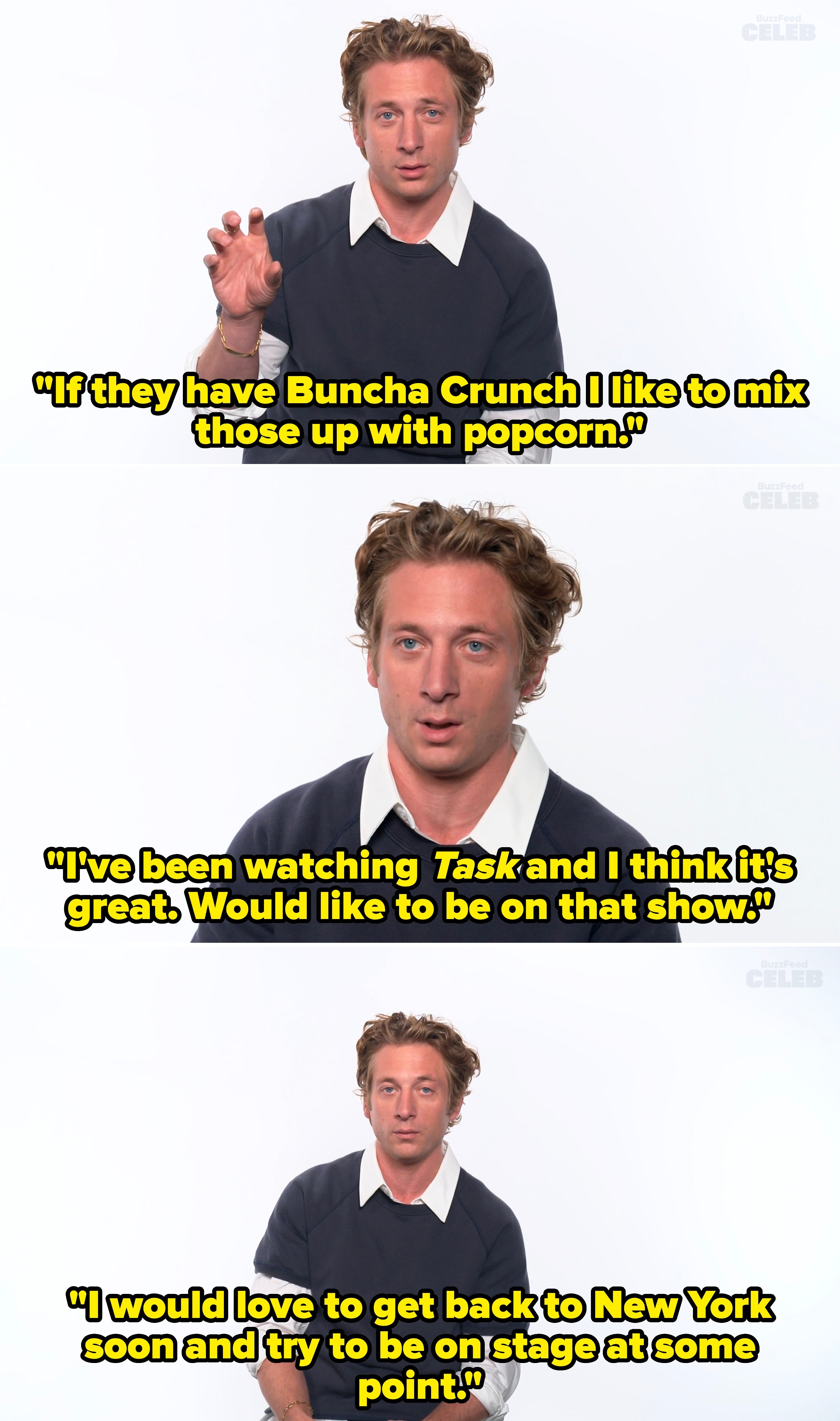 Jeremy Allen White 30 Questions Interview