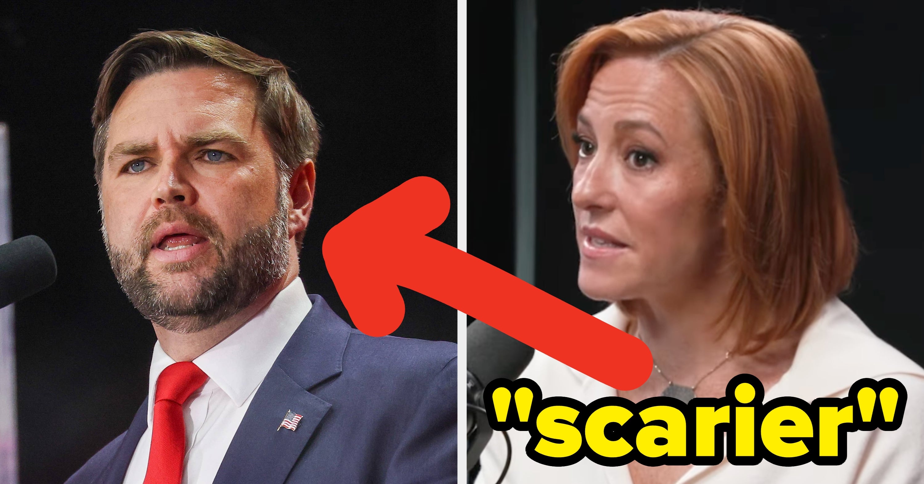 Jen Psaki Warns JD Vance May Be ‘Scarier’ Than Donald Trump… But With 1 ...