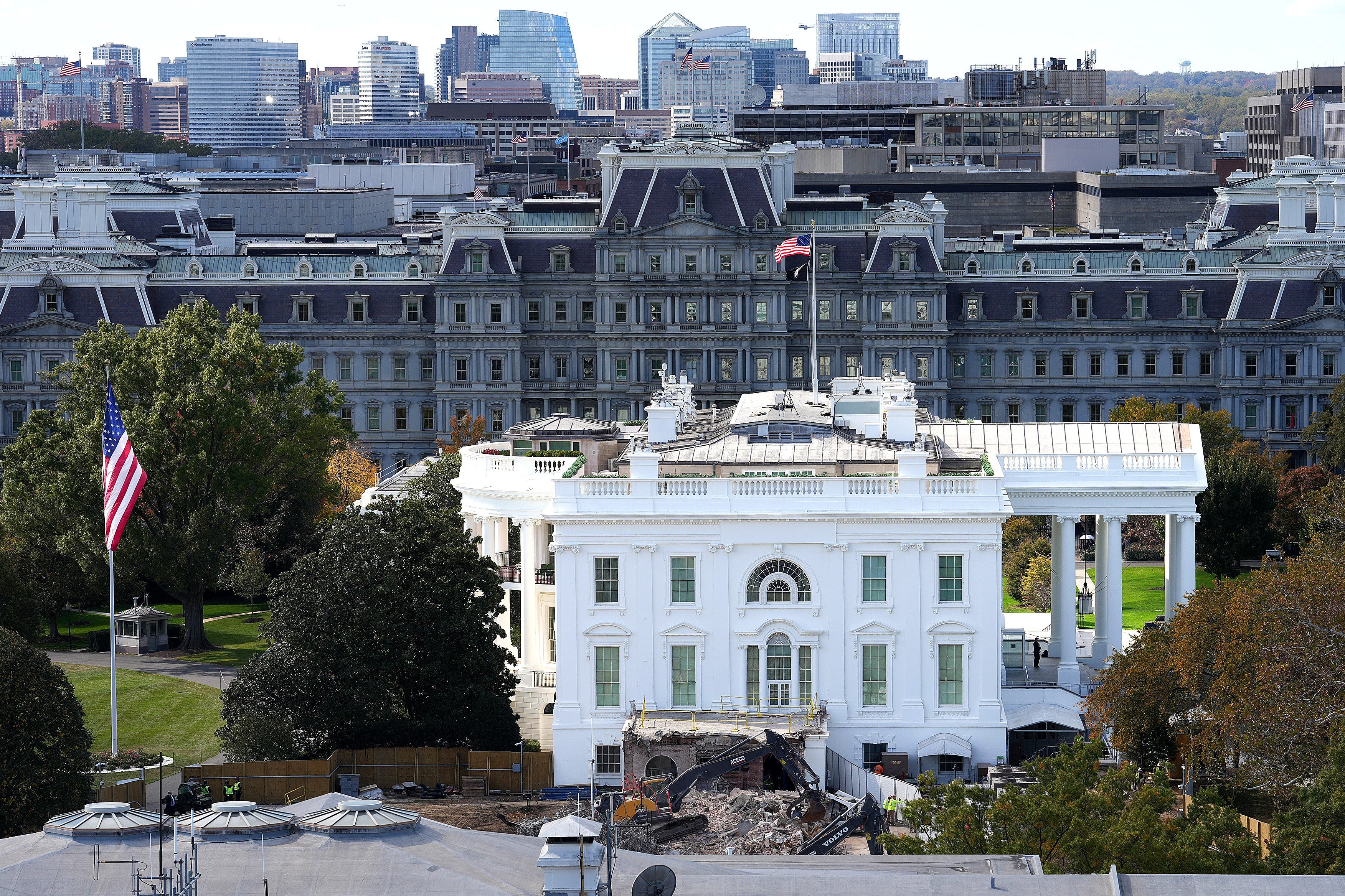 Historic Pictures Of The East Wing Before Demolition