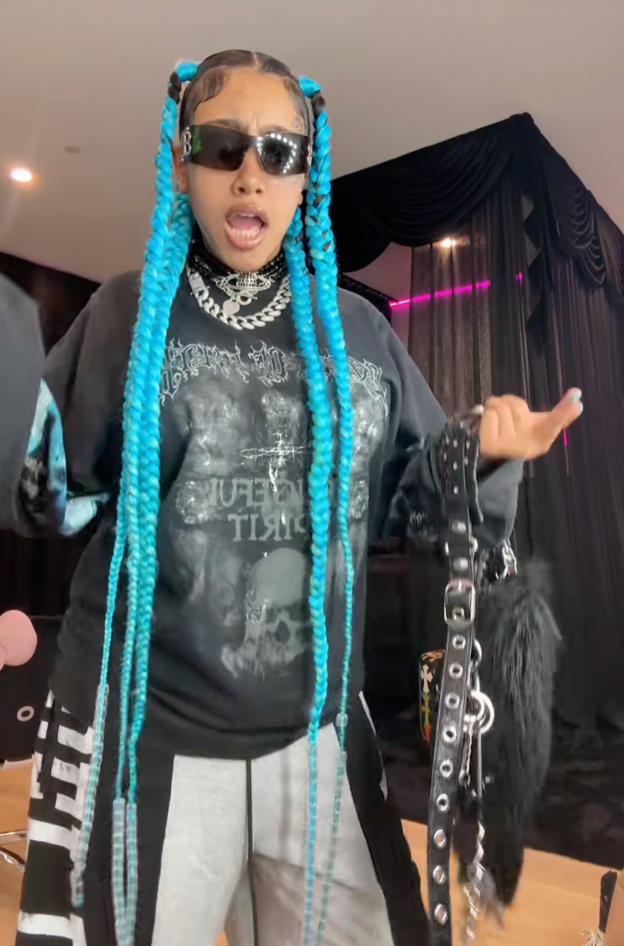 Kim Kardashian Reacts To North West S Tattoos And Piercings