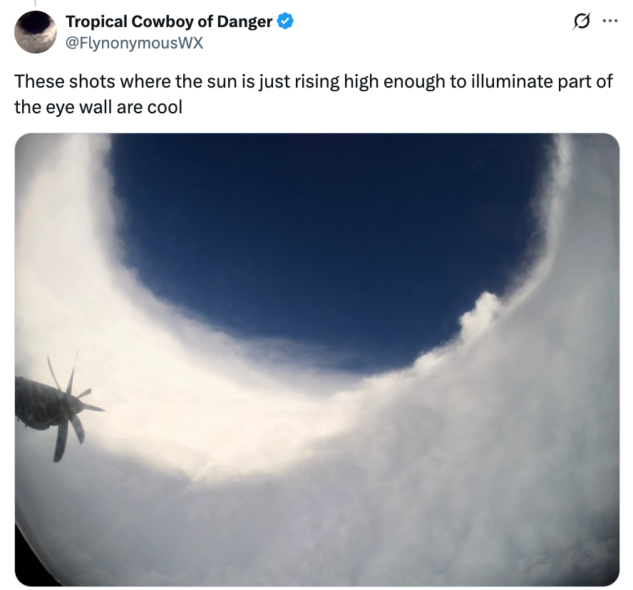 These Day-To-Night Photos Of Hurricane Melissa's Eye Are Completely ...